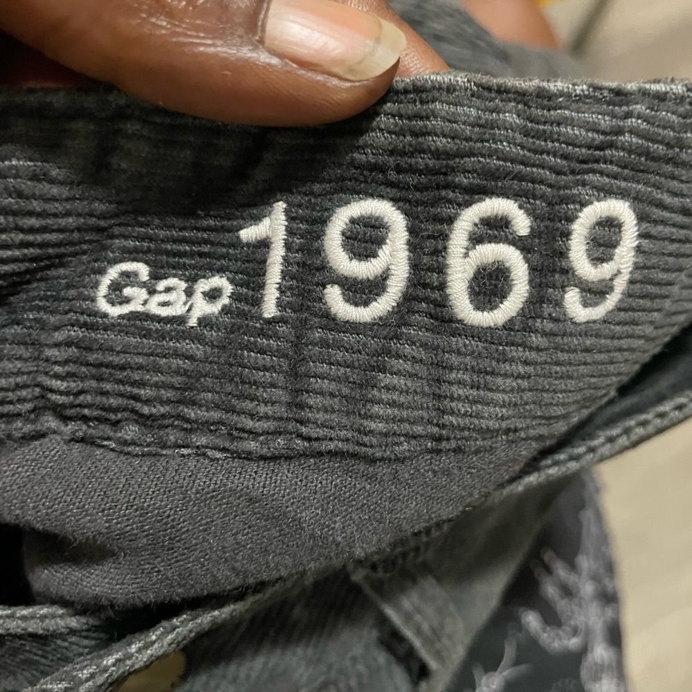 Vintage Gap 1969 Corduroy Mini Skirt - Gem